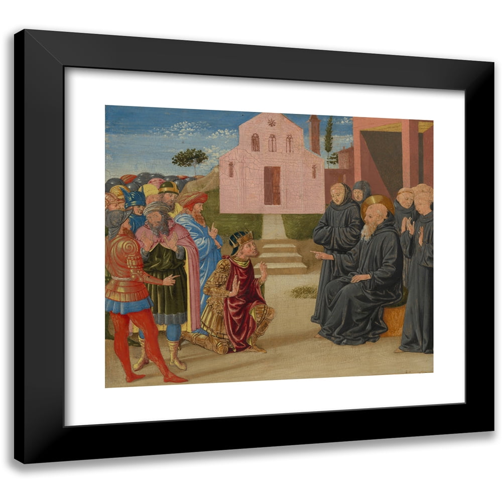 Benozzo Gozzoli 17x15 Black Modern Framed Museum Art Print Titled ...