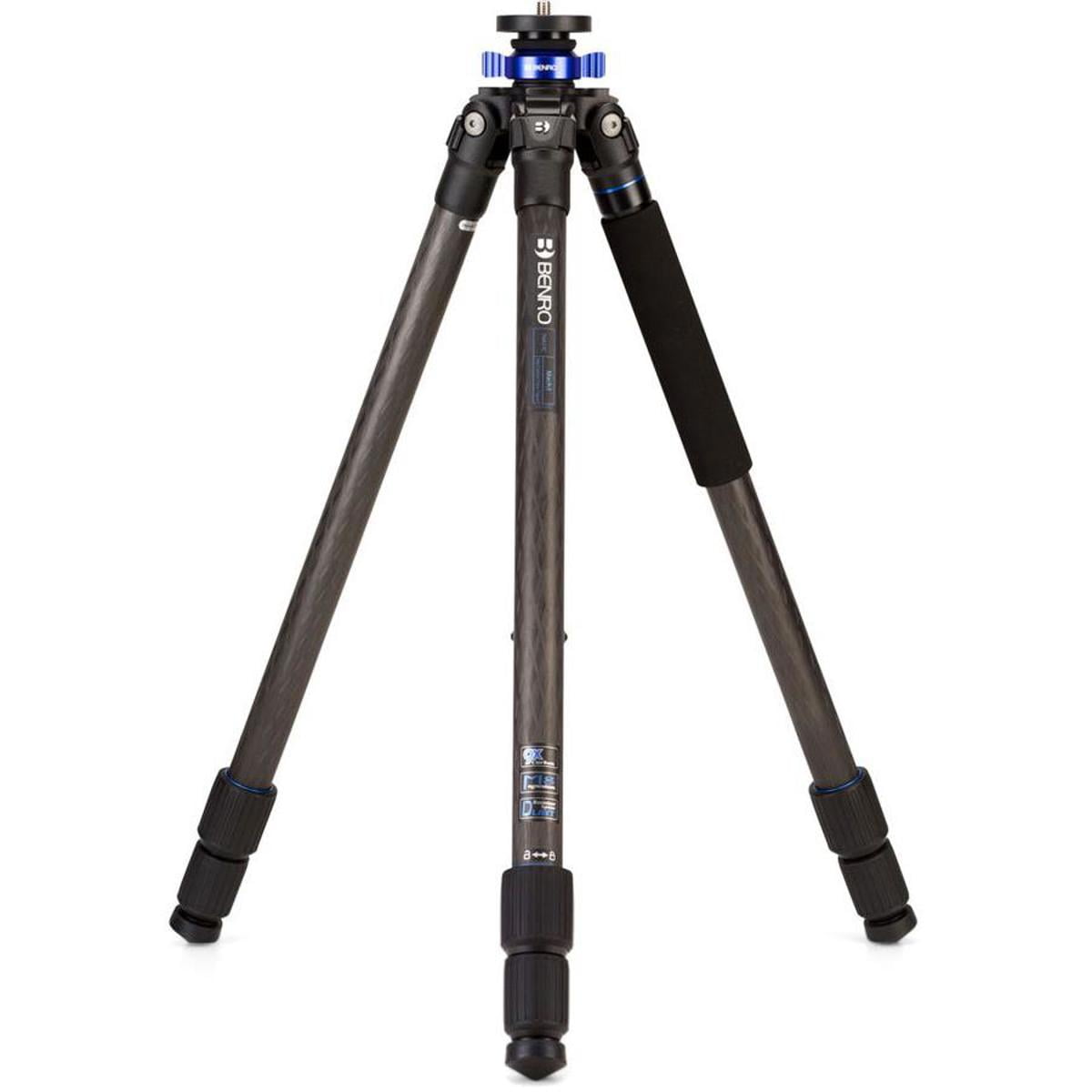 Benro Mach3 TMA27C Series 2 3-Section 9X Carbon Fiber Tripod/Monopod ...