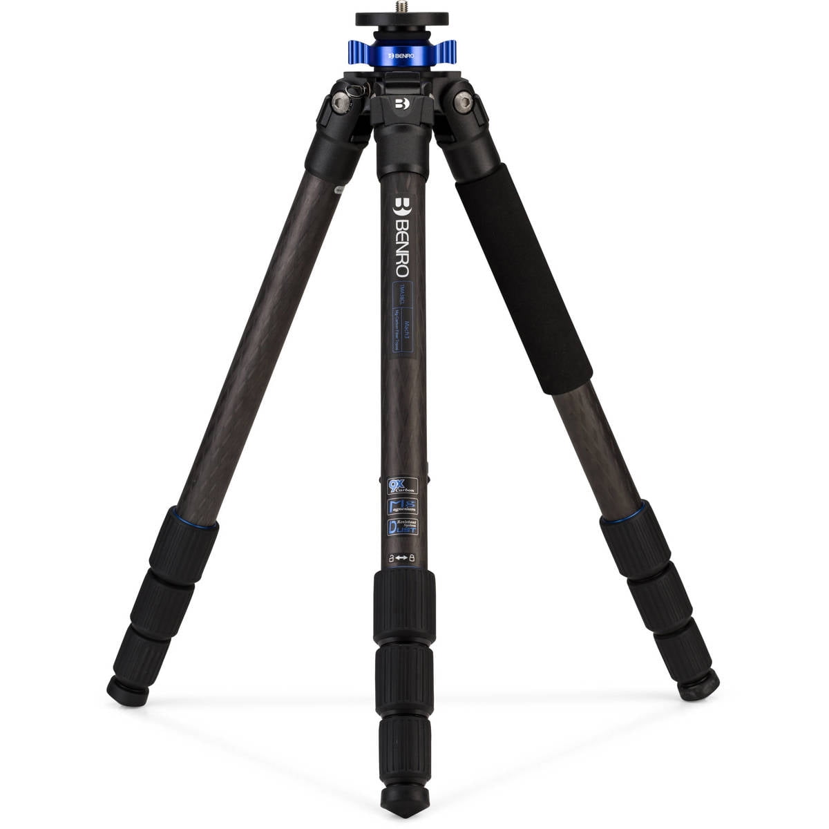 Benro Mach3 TMA38CL Series 3 4-Section 9X Carbon Fiber Long Tripod ...