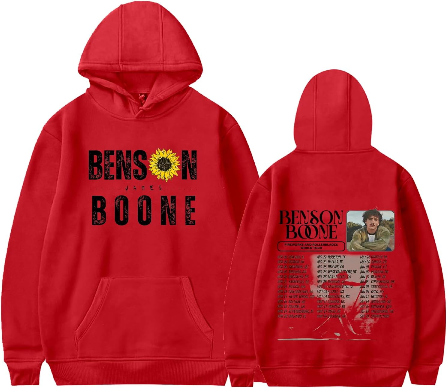 Benson And Boone Merch Hoodie World Tour Benson Hoodies Fashion ...