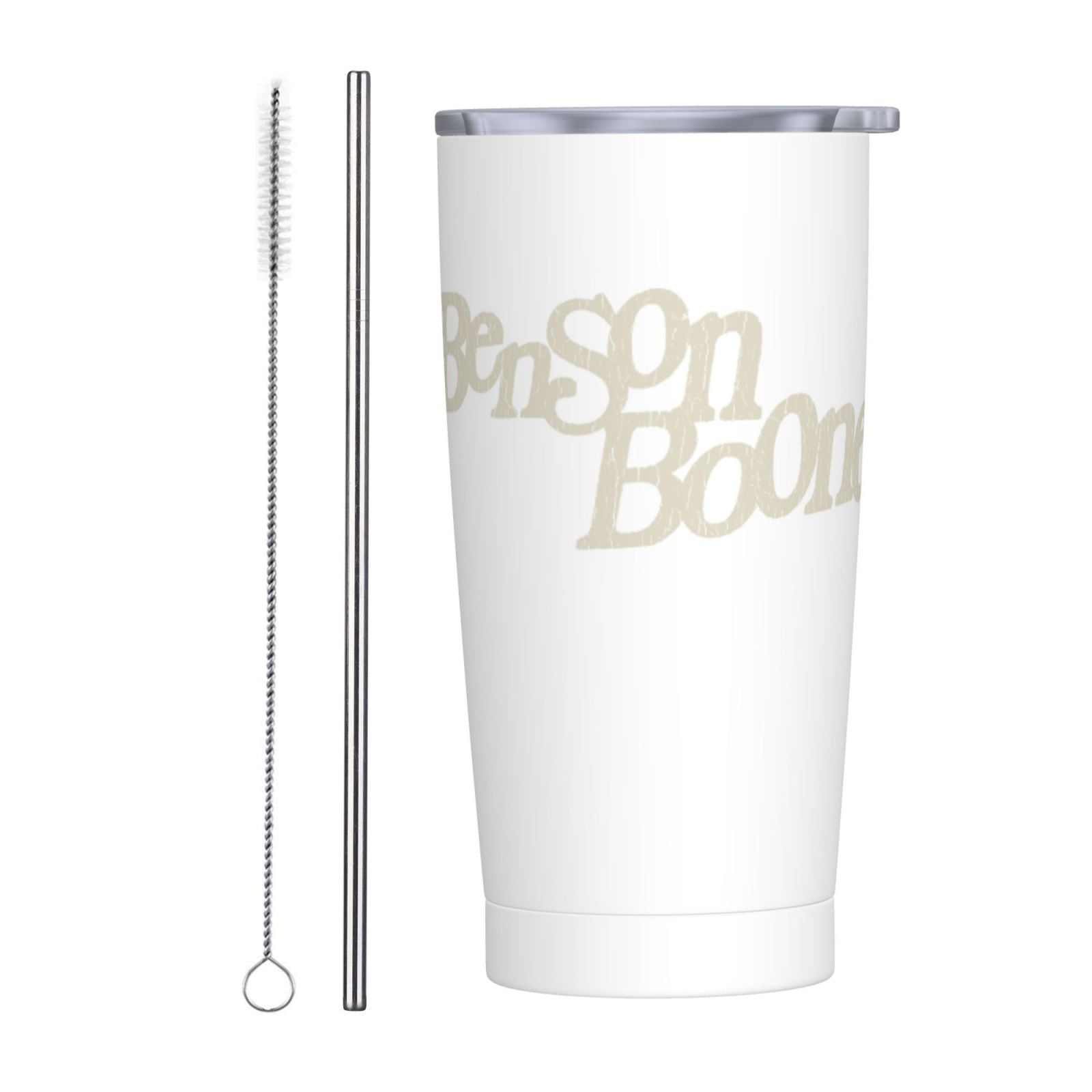 Benson Boone 20oz Travel Tumbler With Lid And Straw, Stainless Steel ...