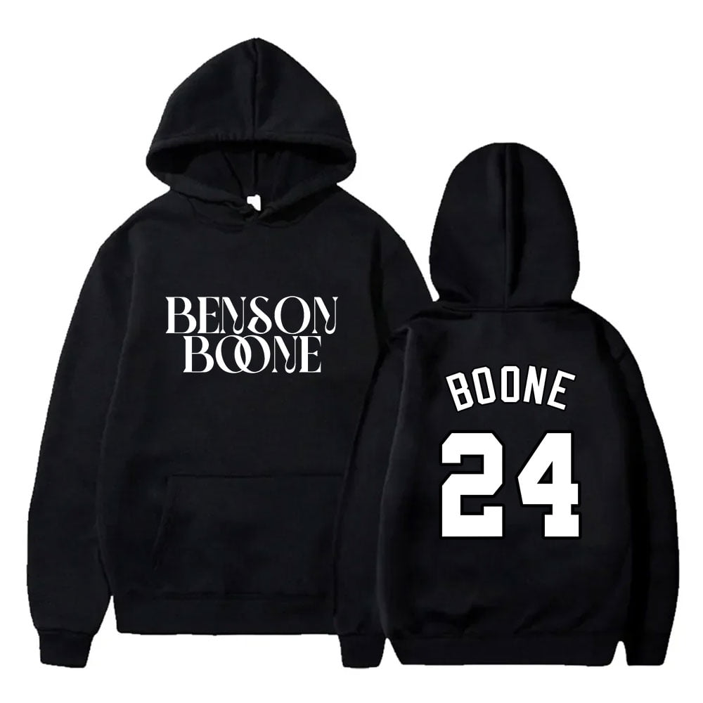 Benson Boone 24 Logo Hoodies Fireworks And Rollerblades Tour Merch ...