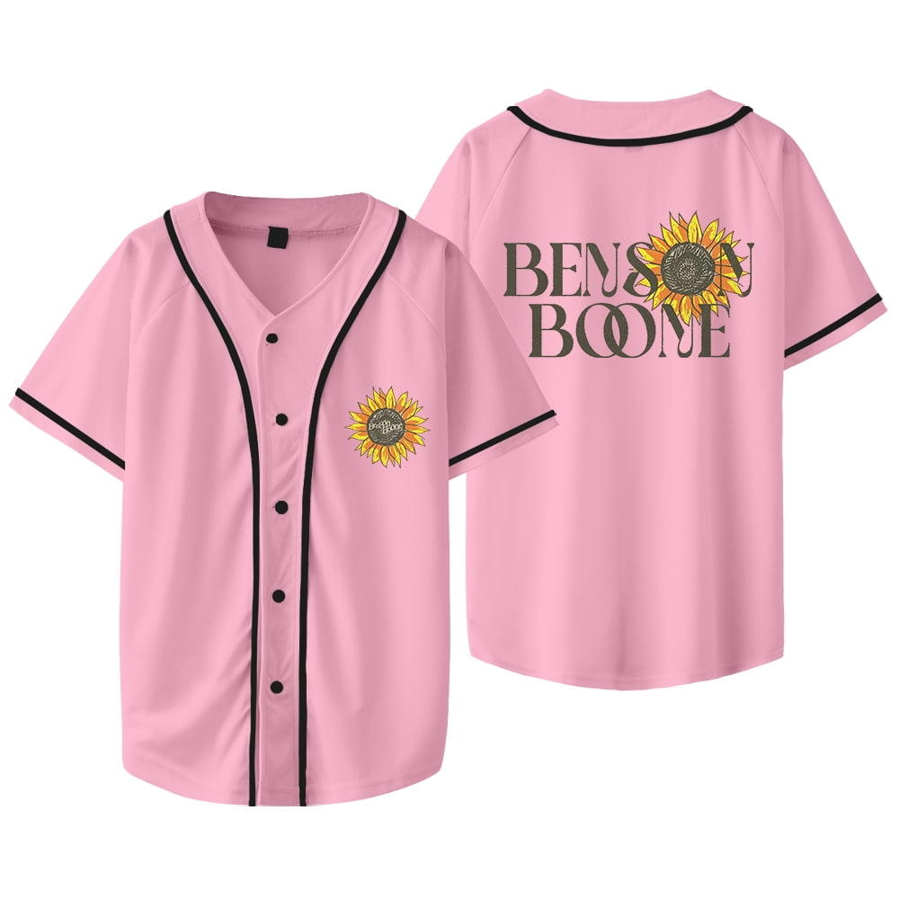 Benson Boone American Heart Tour Merch Baseball Jersey Fashion V-neck ...