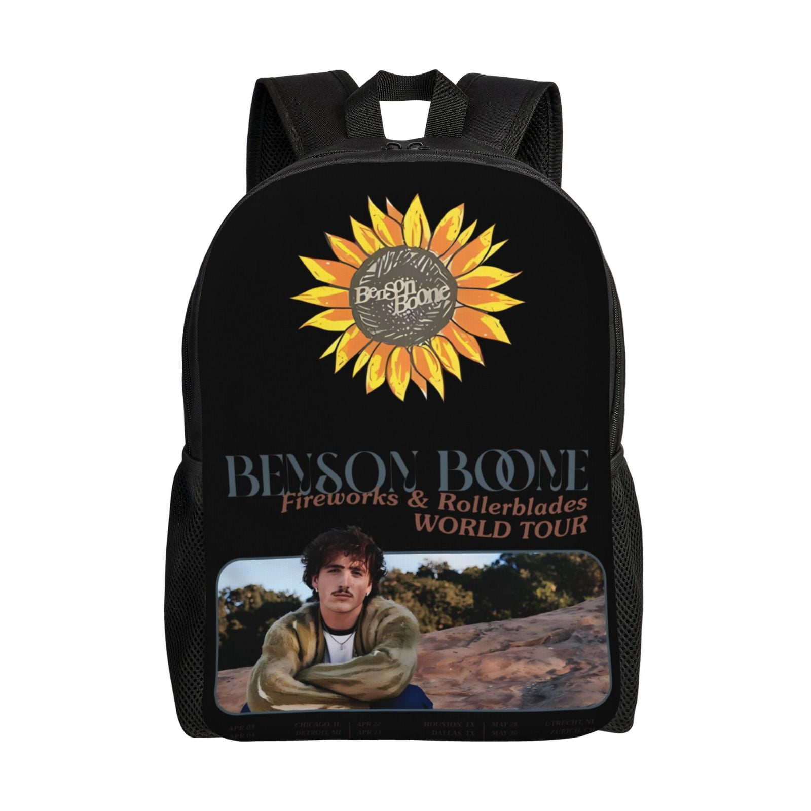 Benson Boone Backpack Lightweight School Bookbag Durable Casual Travel ...