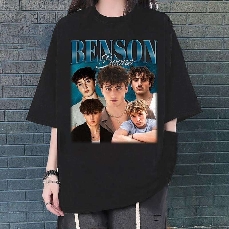 Benson Boone . Benson Boone . Benson Boone s. Hip hop Graphic. . Retro 90s Fans Gift. Trendy ...
