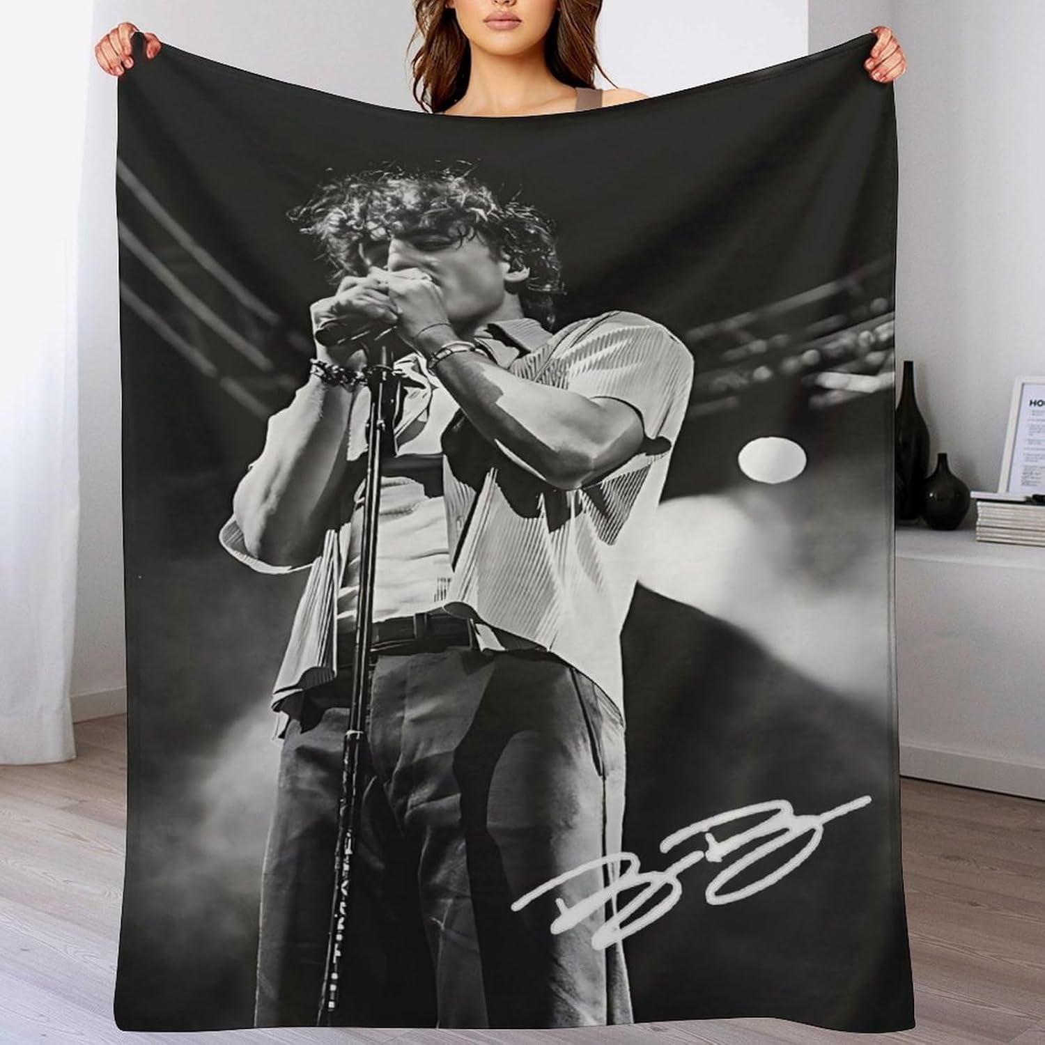 Benson Boone Blanket Super Soft Blankets High Definition Wool ...