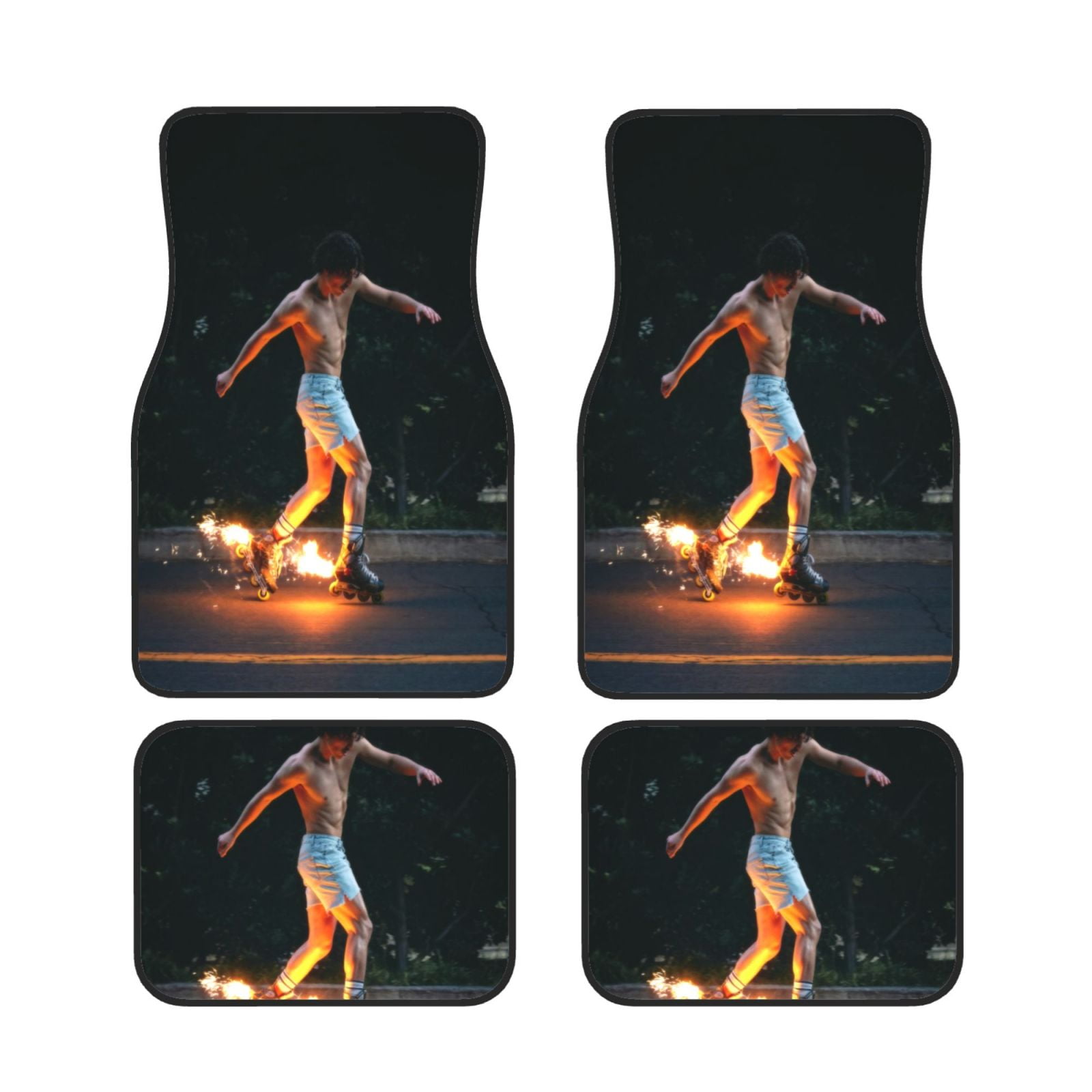 Benson Boone Car Floor Mats, 4-Pcs Full Set Rubber-Lined All-Season ...