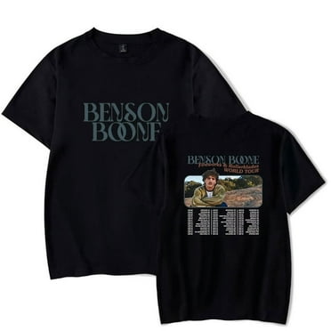 Benson Boone Merch Tshirt Fireworks and Rollerblades T-Shirt Album ...