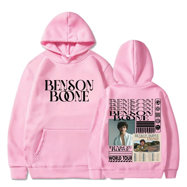 Benson Boone Hoodie 2024 Fireworks and Rollerblades World Tour Merch ...