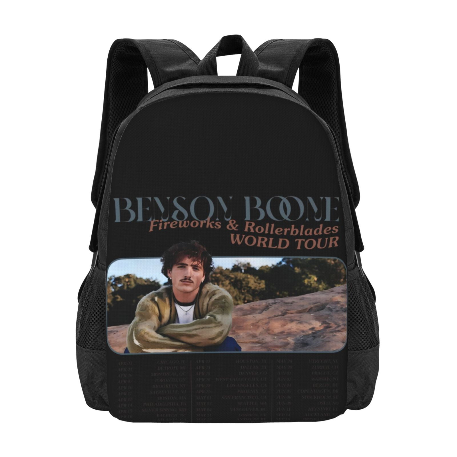 Benson Boone Men Women Backpack 3d Printed Backpack Fan Gift Laptop Bag ...