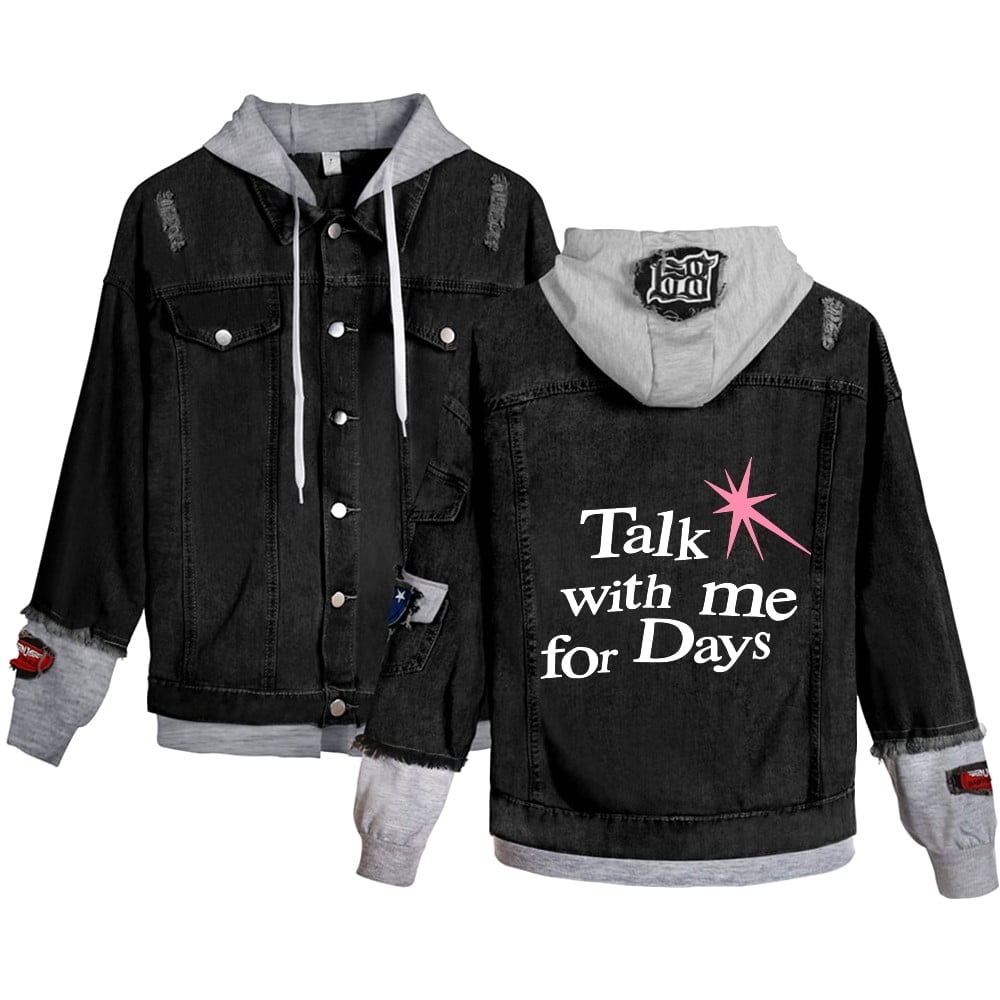 Benson Boone Merch Denim Jacket Talk With Me Coat New Logo Men Women ...