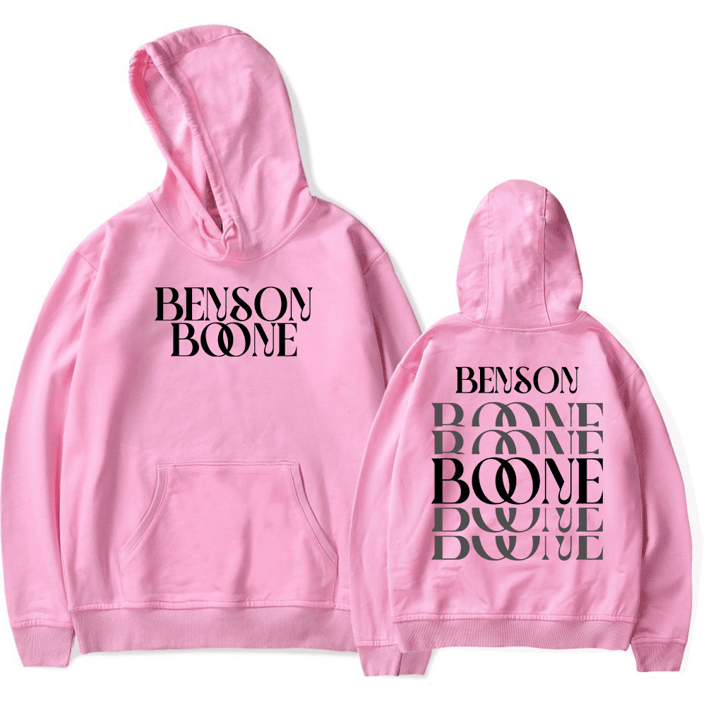 Benson Boone Merch Hoodie Casual Logo Hoodies Beautiful Things Merch ...