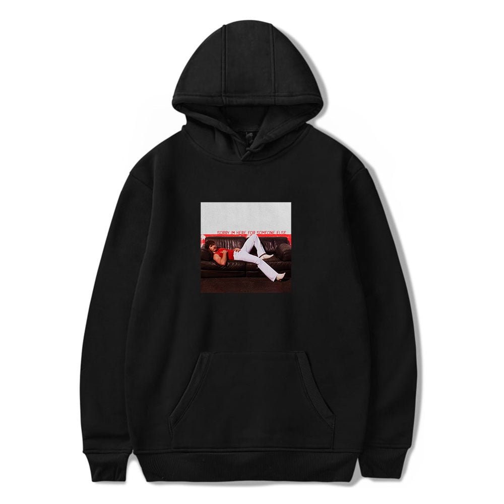 Benson Boone Merch Hoodie Sorry I'm Here For Someone Else Long Sleeve ...