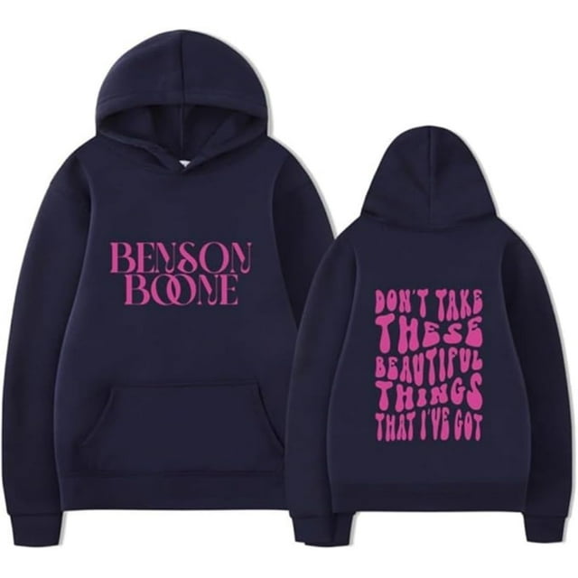 Benson Boone Merch Hoodie World Tour Fashion Pullover Sweatshirt ...