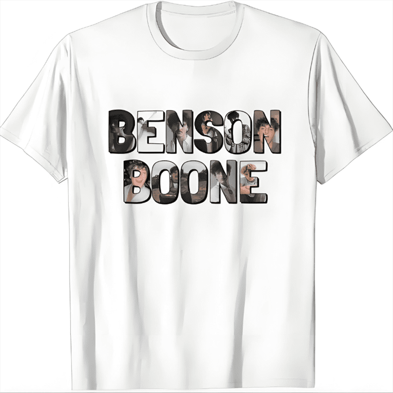 Benson Boone Merch Shirt Trendy Short Sleeve T Shirt Unisex Sport Top ...