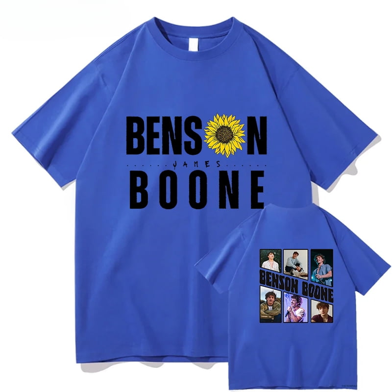 Benson Boone Merch Shirts for Men Women World Tour Hip Hop Streetwear ...