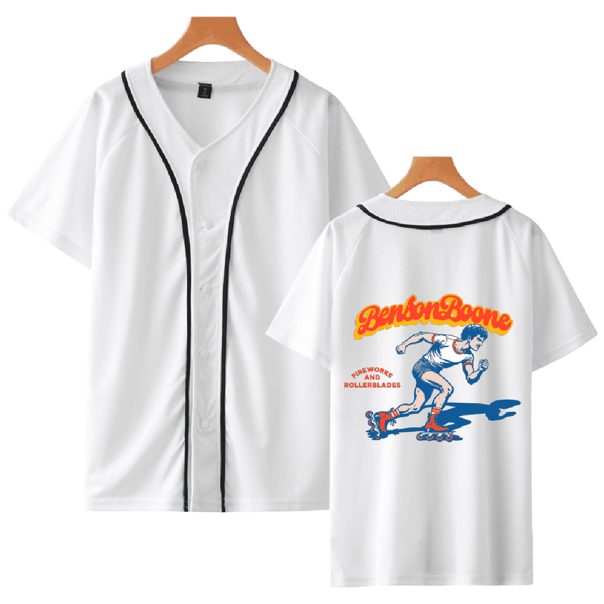 Benson Boone Merch Short Baseball Shirts Live 2024 Short Sleeve Kpop ...