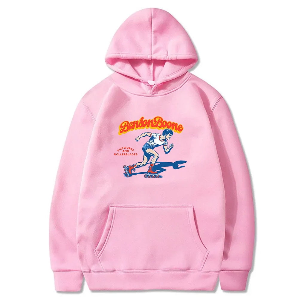 Benson Boone Rollerblading Hoodies Fireworks And Rollerblades Tour ...