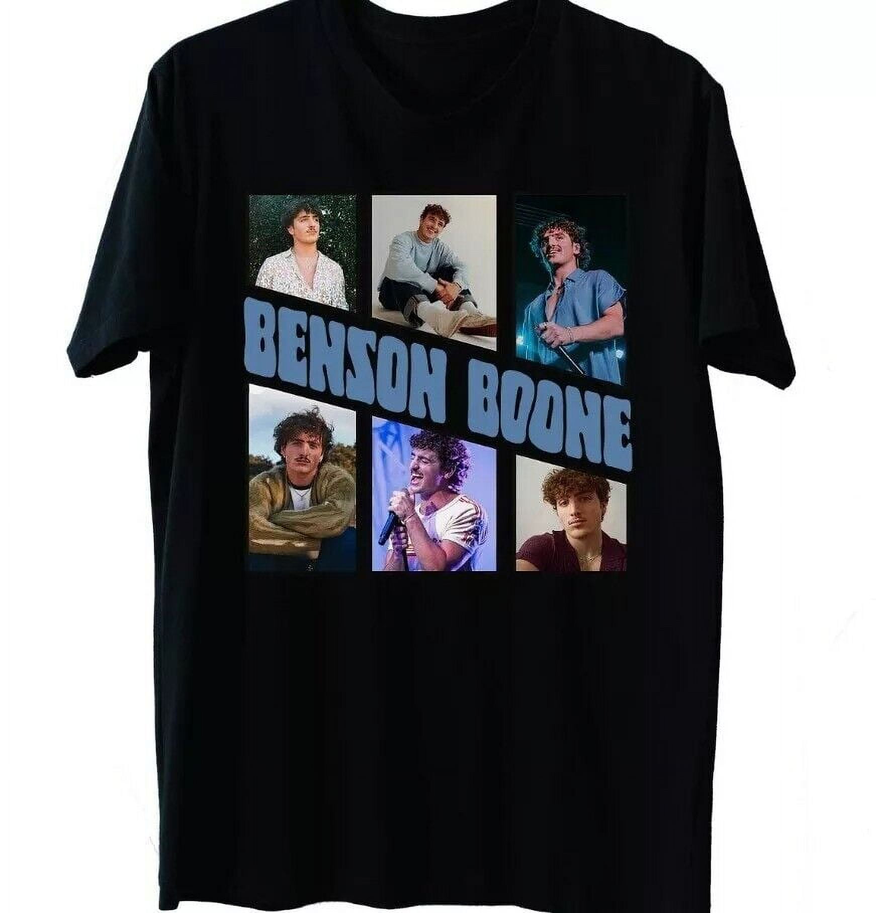 Benson Boone Shirt, Benson Boone Merch Concert T-Shirt - Walmart.com