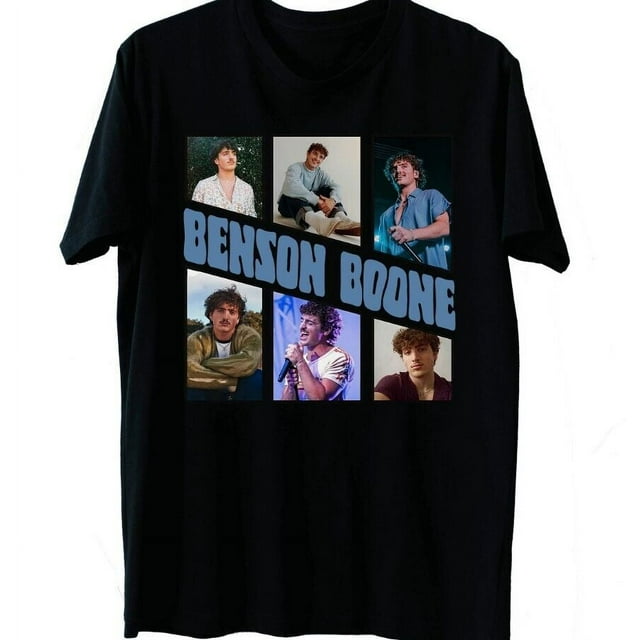 Benson Boone Shirt, Benson Boone Merch Vintage Concert T-Shirt ...
