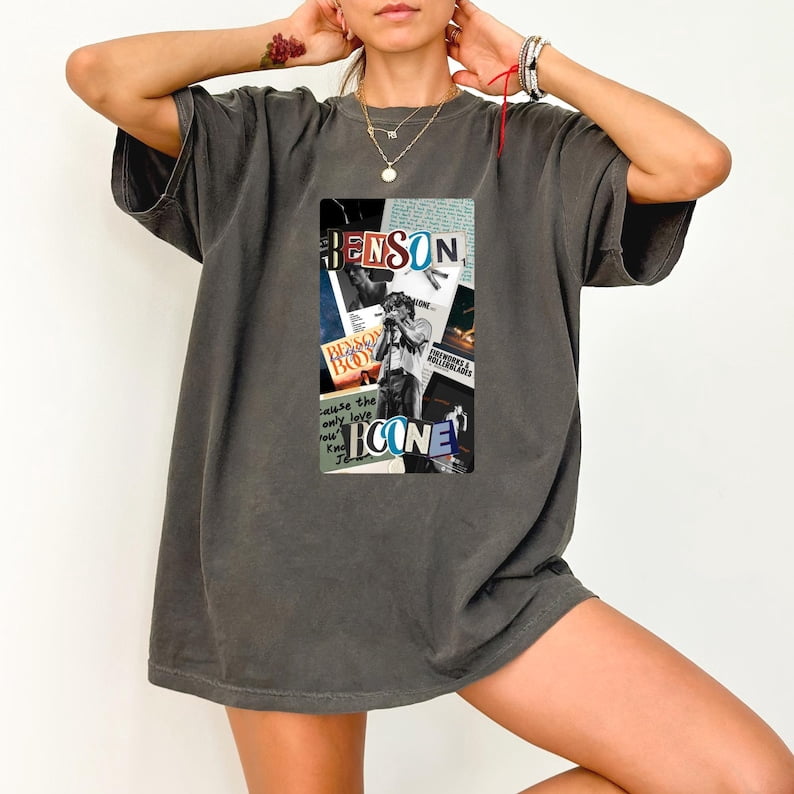 Benson Boone Shirt, Benson Fan Tee, Benson Boone Vintage Shirt, Boone ...
