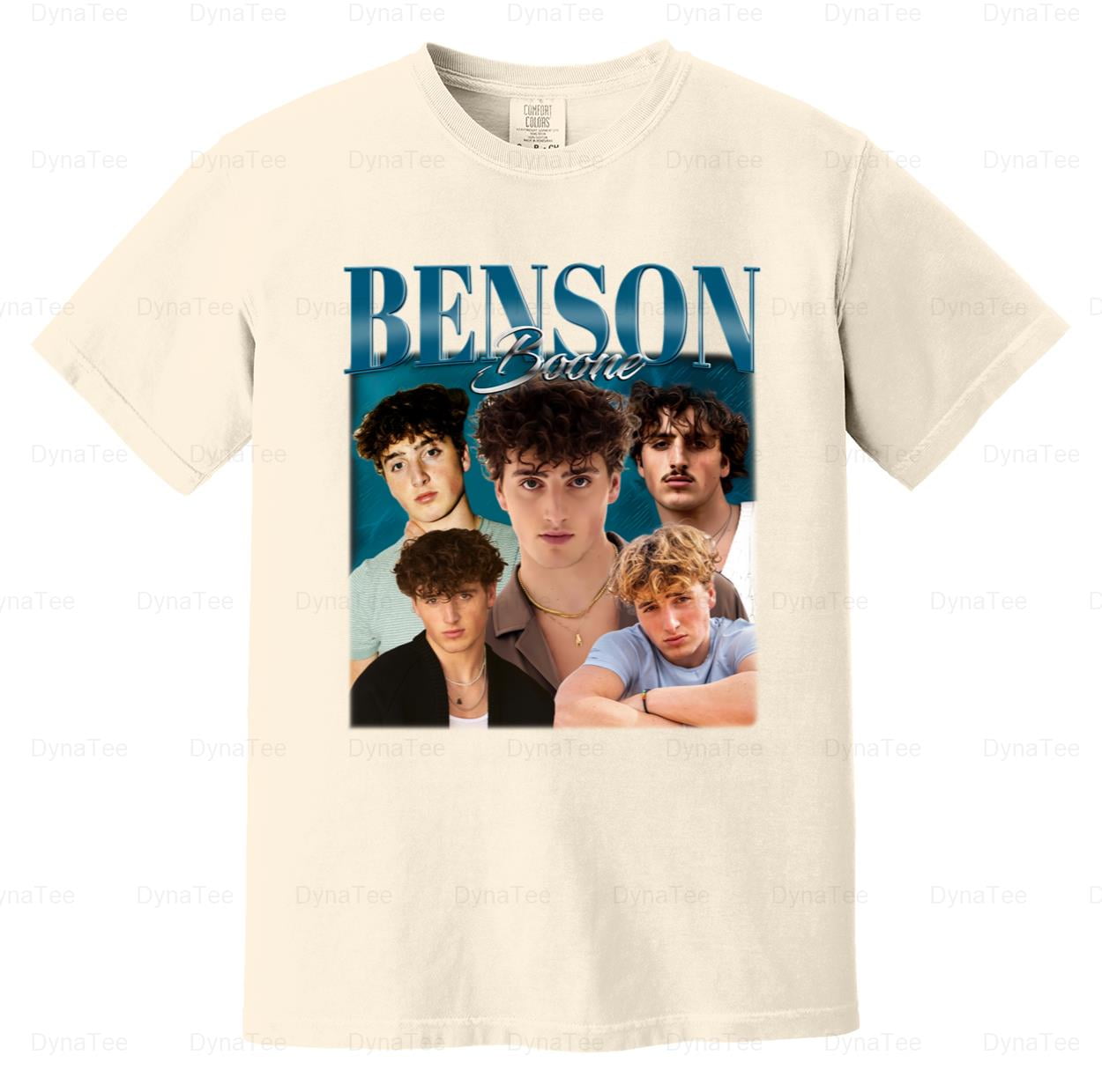 Benson Boone Shirt Short Sleeve Unisex Gift For Fans Pop Music Comfort Color T-Shirt Unisex, up ...