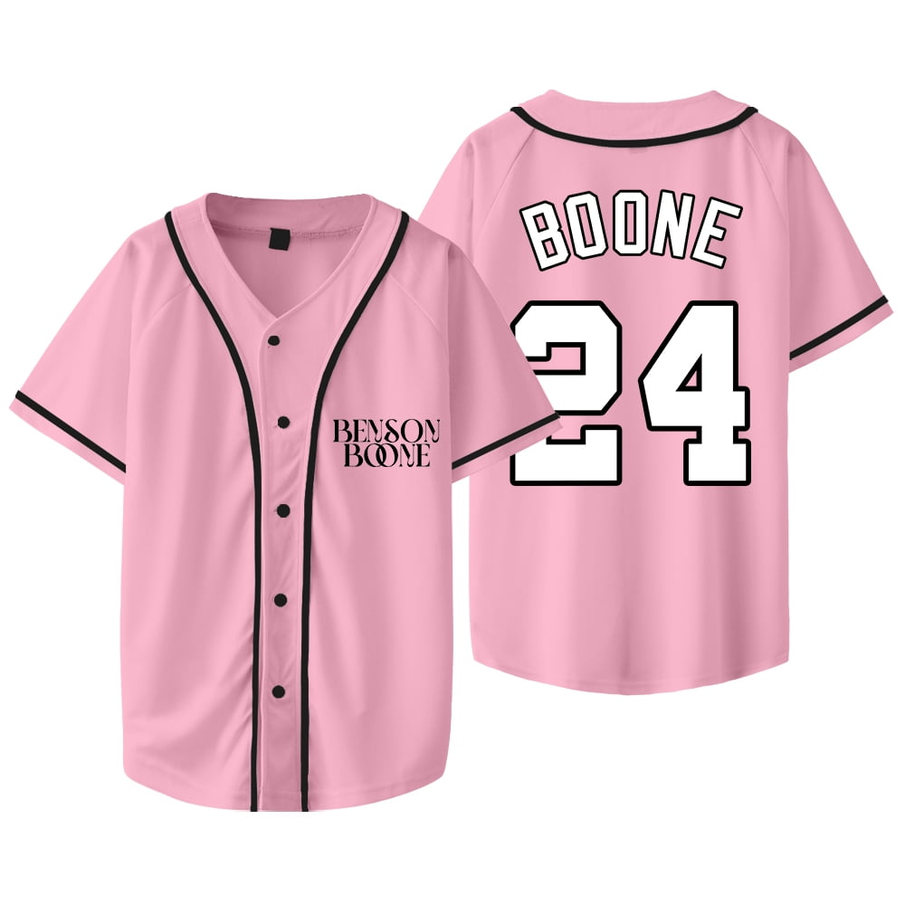 Benson Boone Tour Merch Jersey Fireworks and Rollerblades Baseball ...