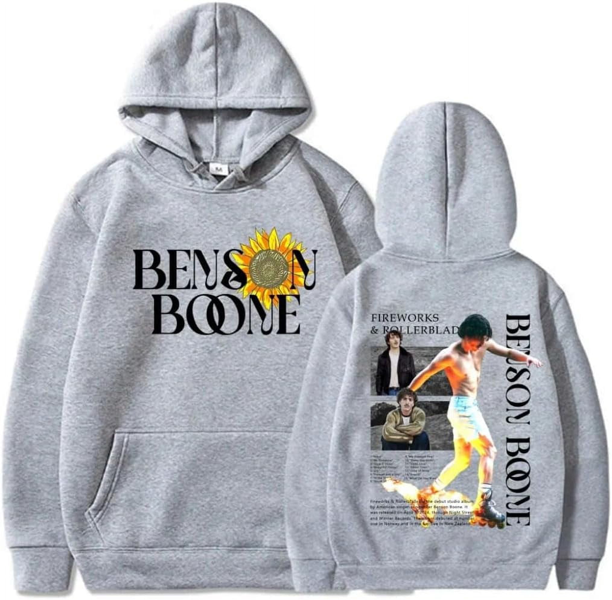 Benson Boone World Tour Hoodies for Women Men Pullover Sweatshirt ...