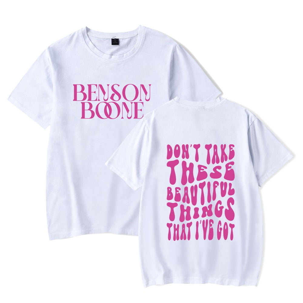 Benson Boone merch Don't Take These Beautiful Things That I've Got tshirt crewneck short sleeve ...