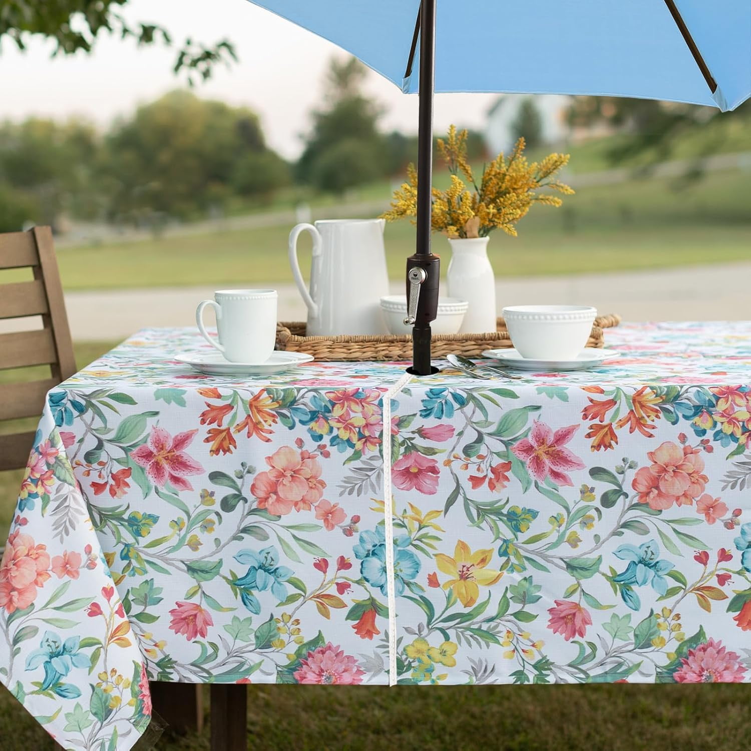 Benson Mills Spillproof Spring/Summer Durable Heavyweight Fabric Indoor ...