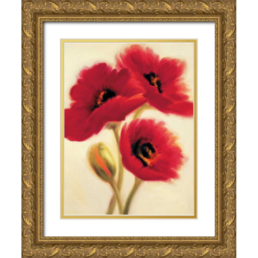 Benson, Paula 25x32 Gold Ornate Wood Framed with Double Matting Museum ...