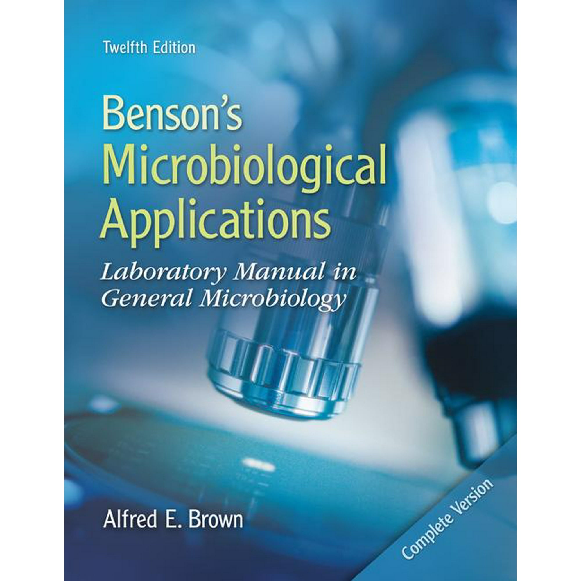 Benson Microbiology Lab Manual