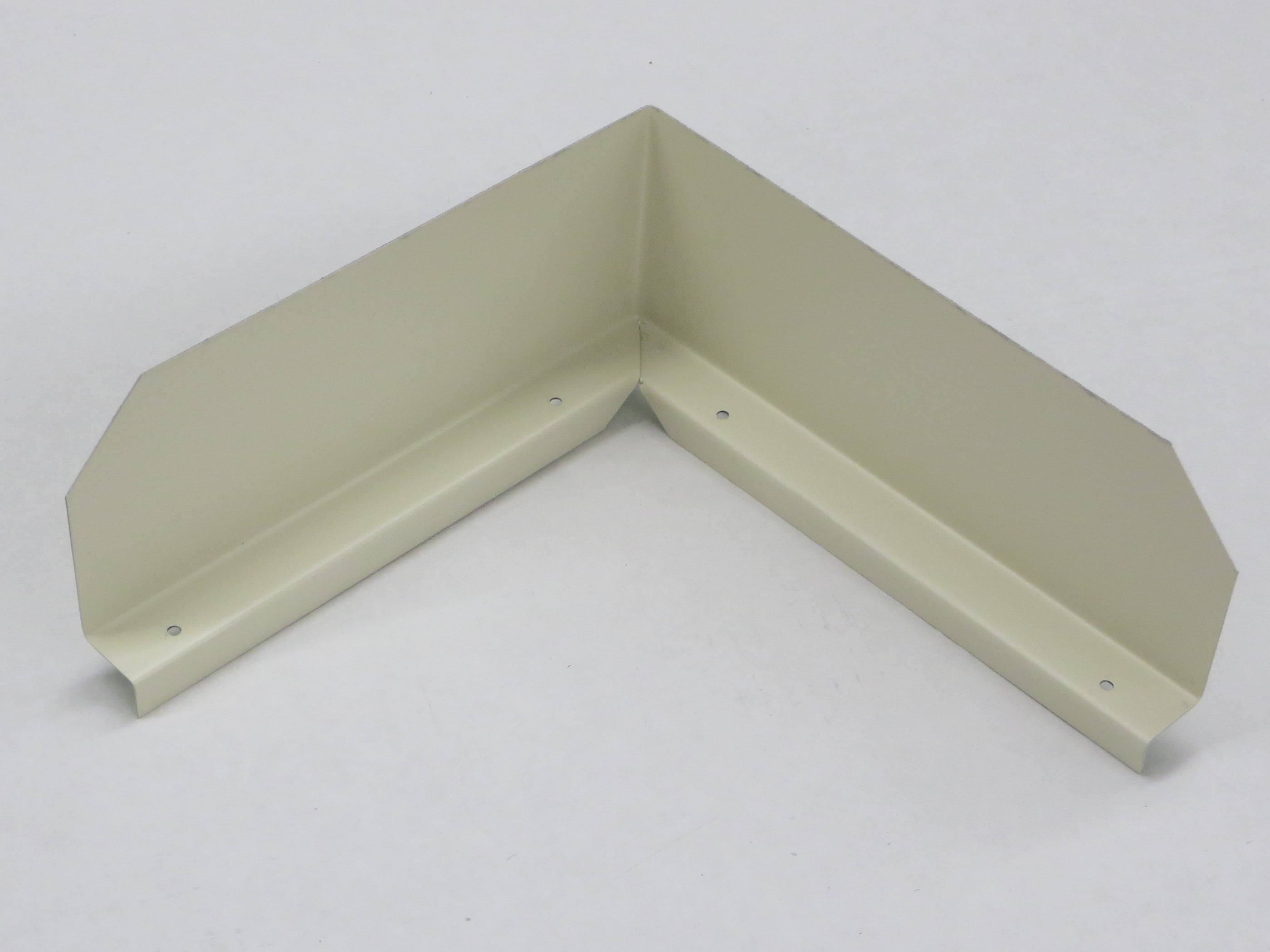 Bent (Inside Corner) Gutter Valley Splash Guards - 12 ct ALMOND ...