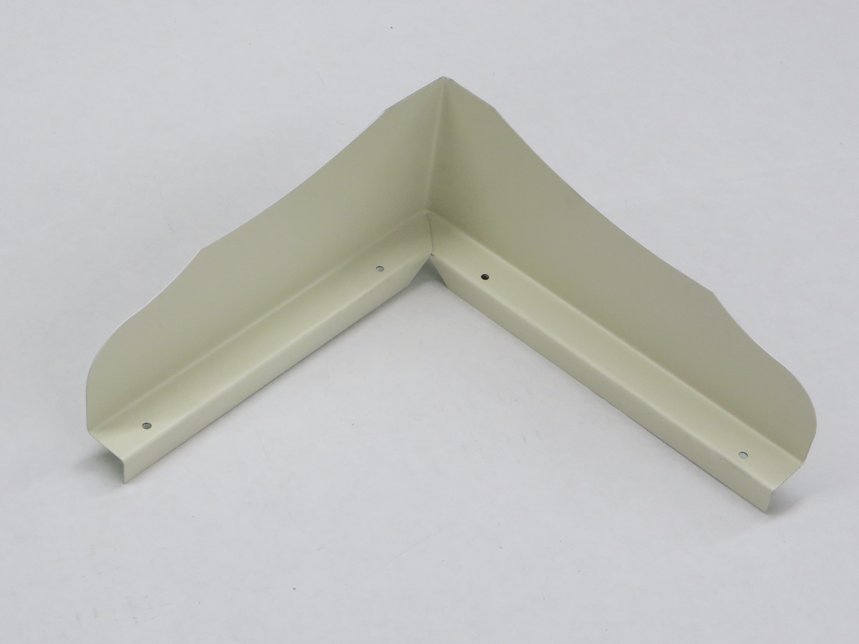 Bent (Inside Corner) Ornamental Gutter Valley Splash Guards - 3 ct ...