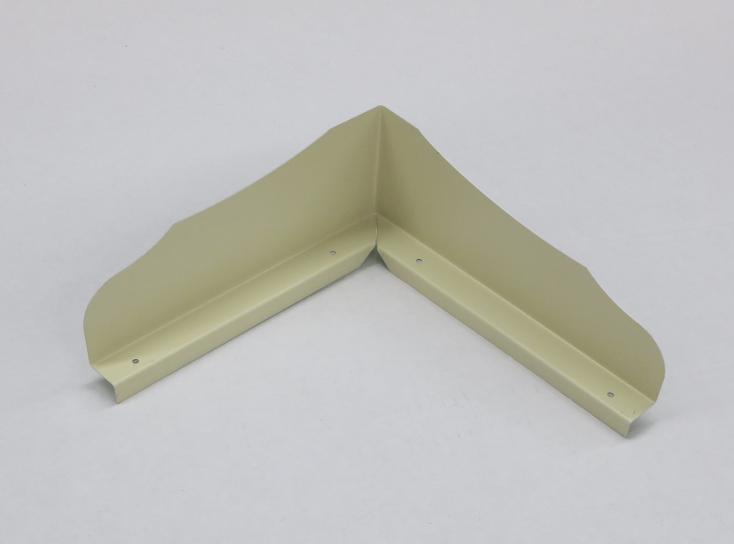 Bent (Inside Corner) Ornamental Gutter Valley Splash Guards - 3 ct ...