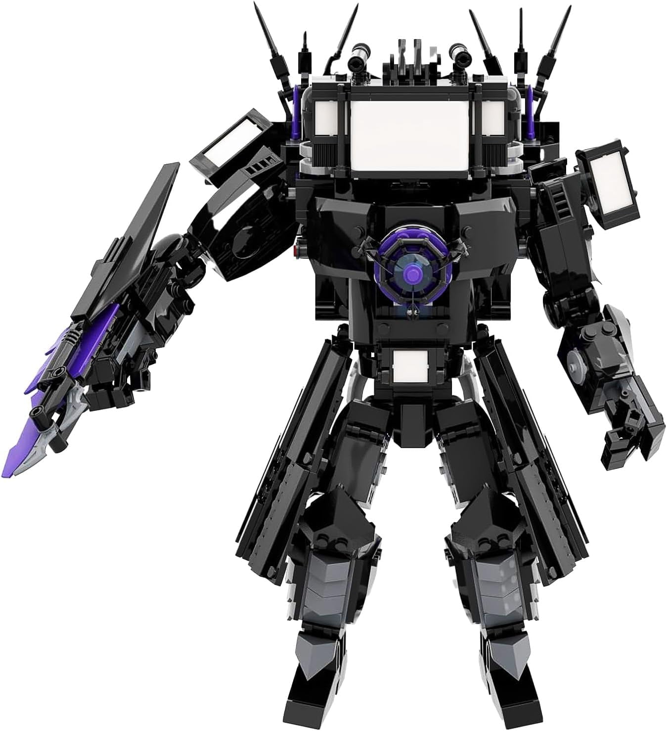 Bentex Toilet Upgraded Titan TV Man Figure Building Block Set, Upgraded ...