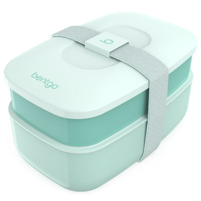 Bentgo Classic Stackable Bento Lunch Box - 2 Container with Lid, BPA ...