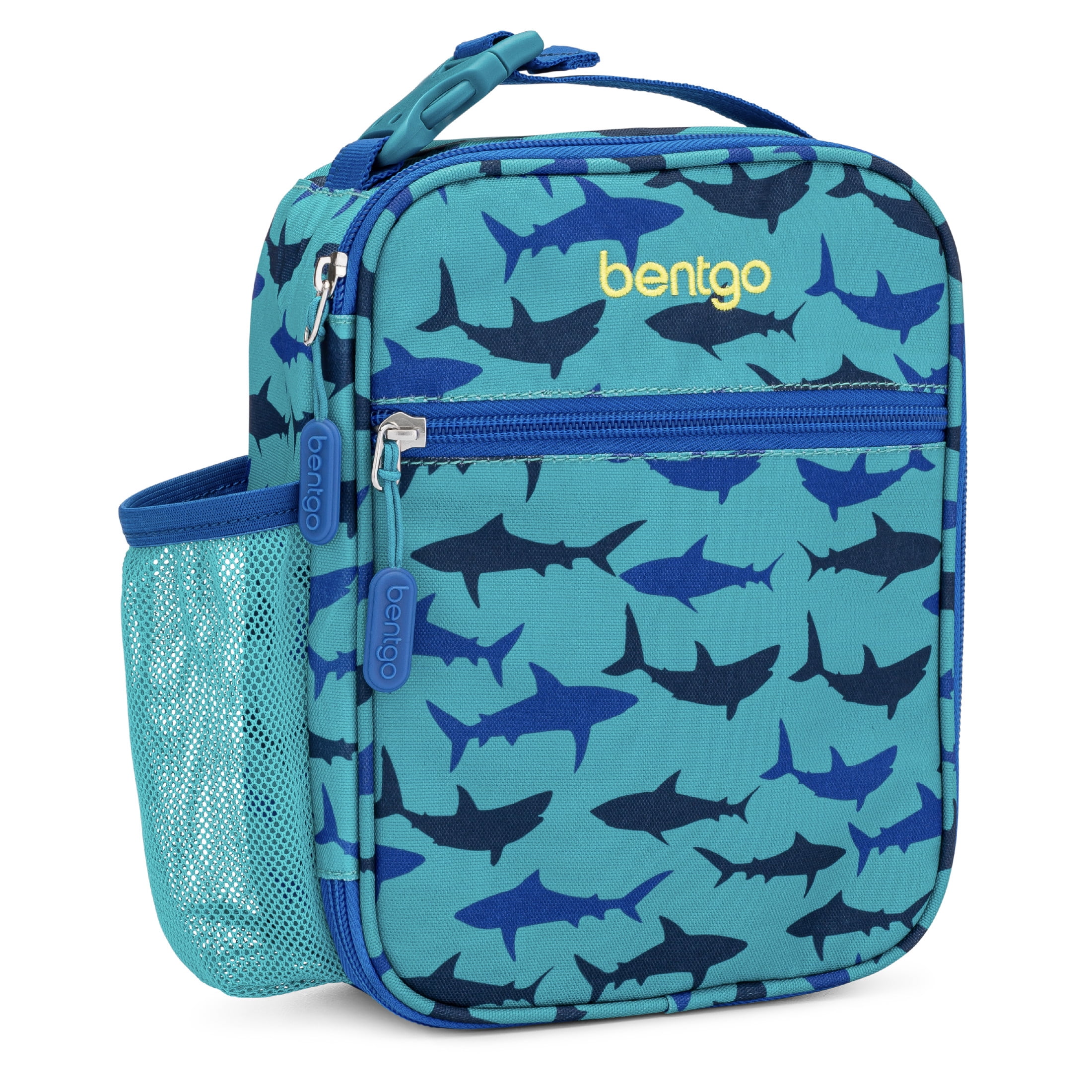 Bentgo Kids Insulated Lunch Tote Sharks, Reusable, Water-Resistant ...