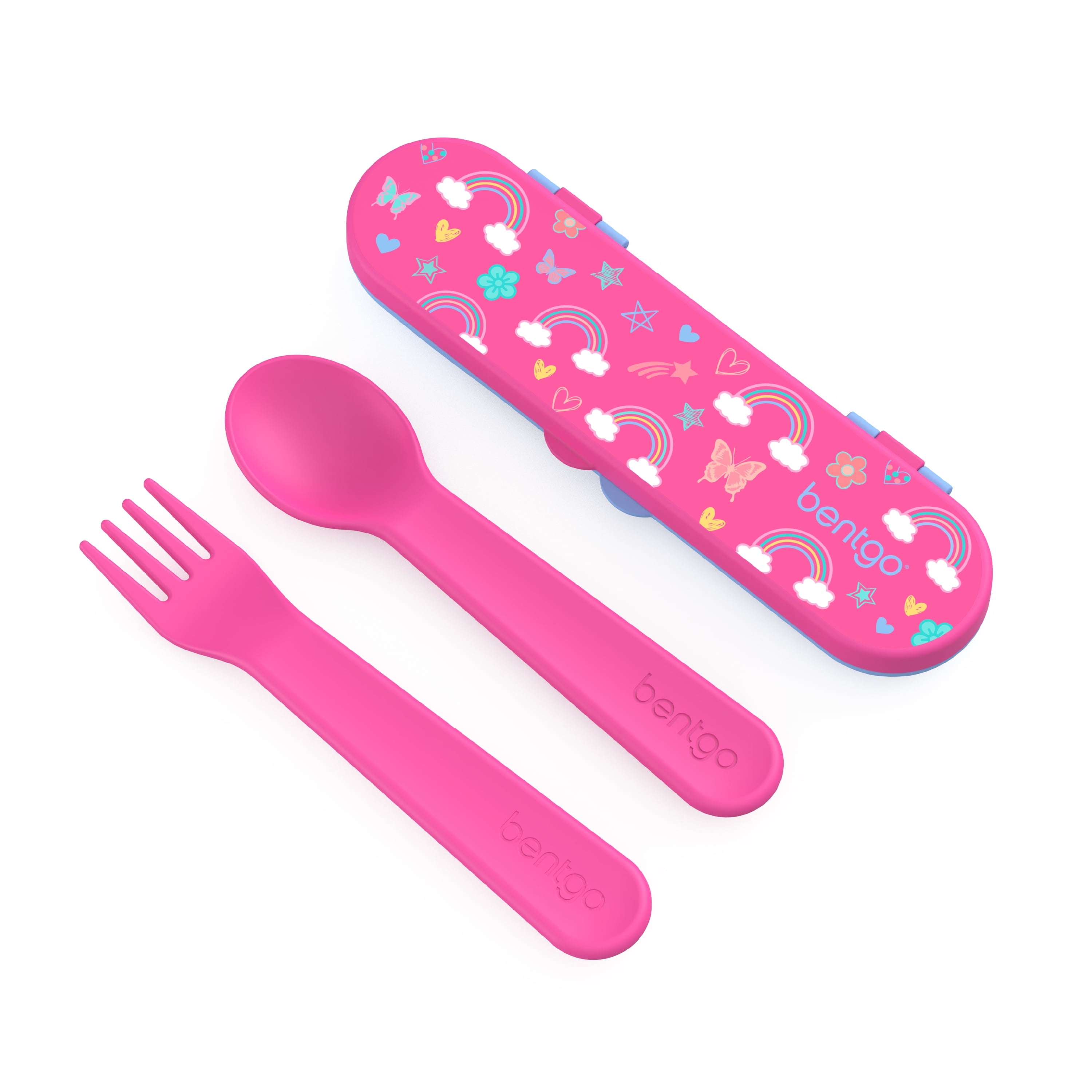Bentgo Kids Cutlery Set - Reusable, BPA-Free, Dishwasher Safe, Ideal ...