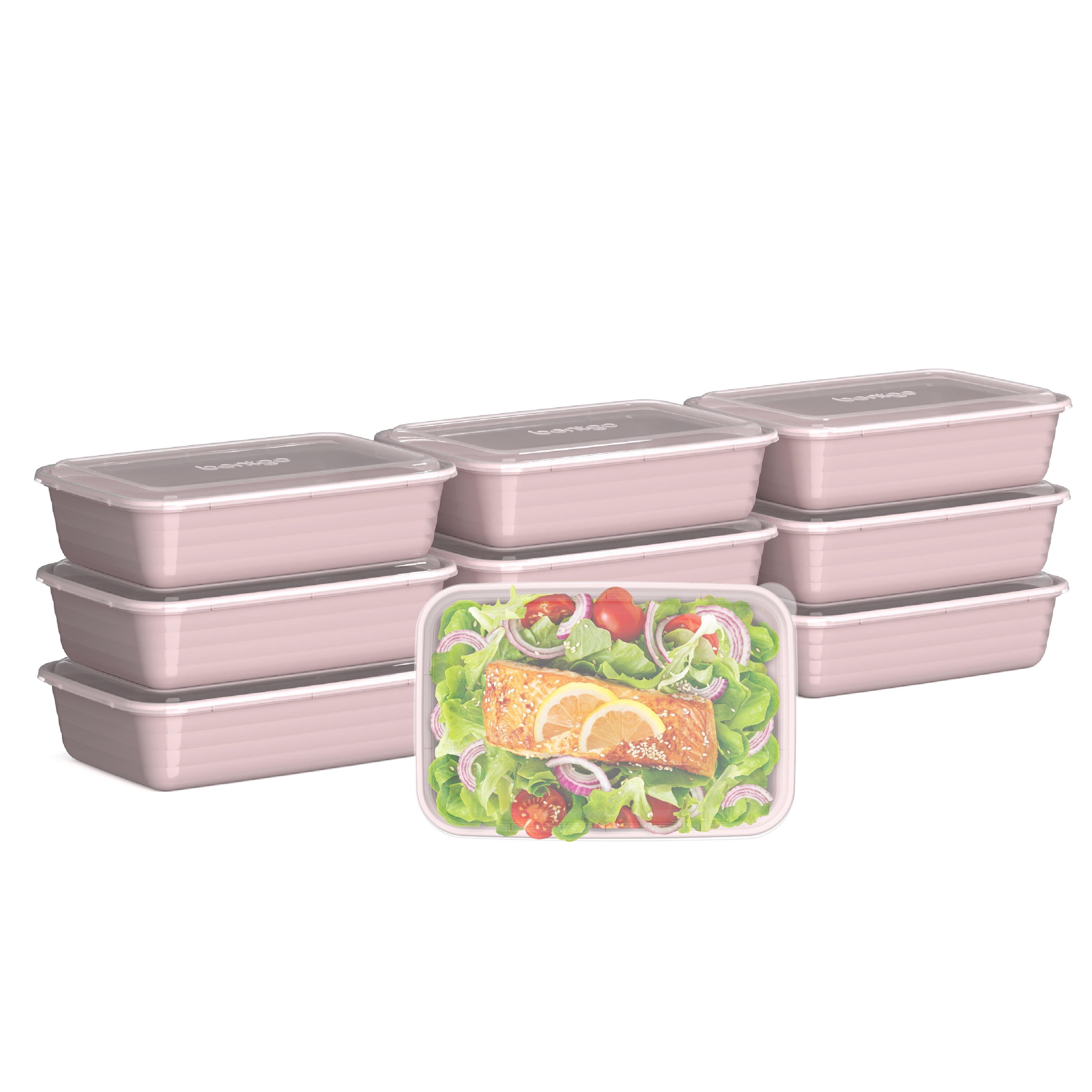 Bentgo® Prep 20-Piece Meal Prep Kit - 10 BPA-Free Containers with Lids ...