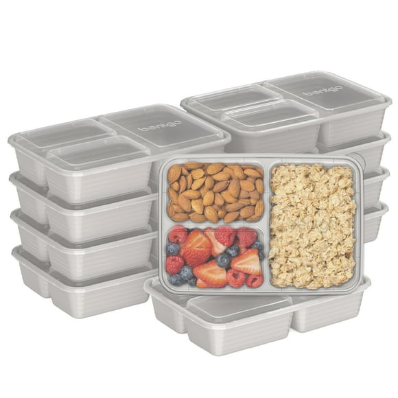 3-compartment Food Containers