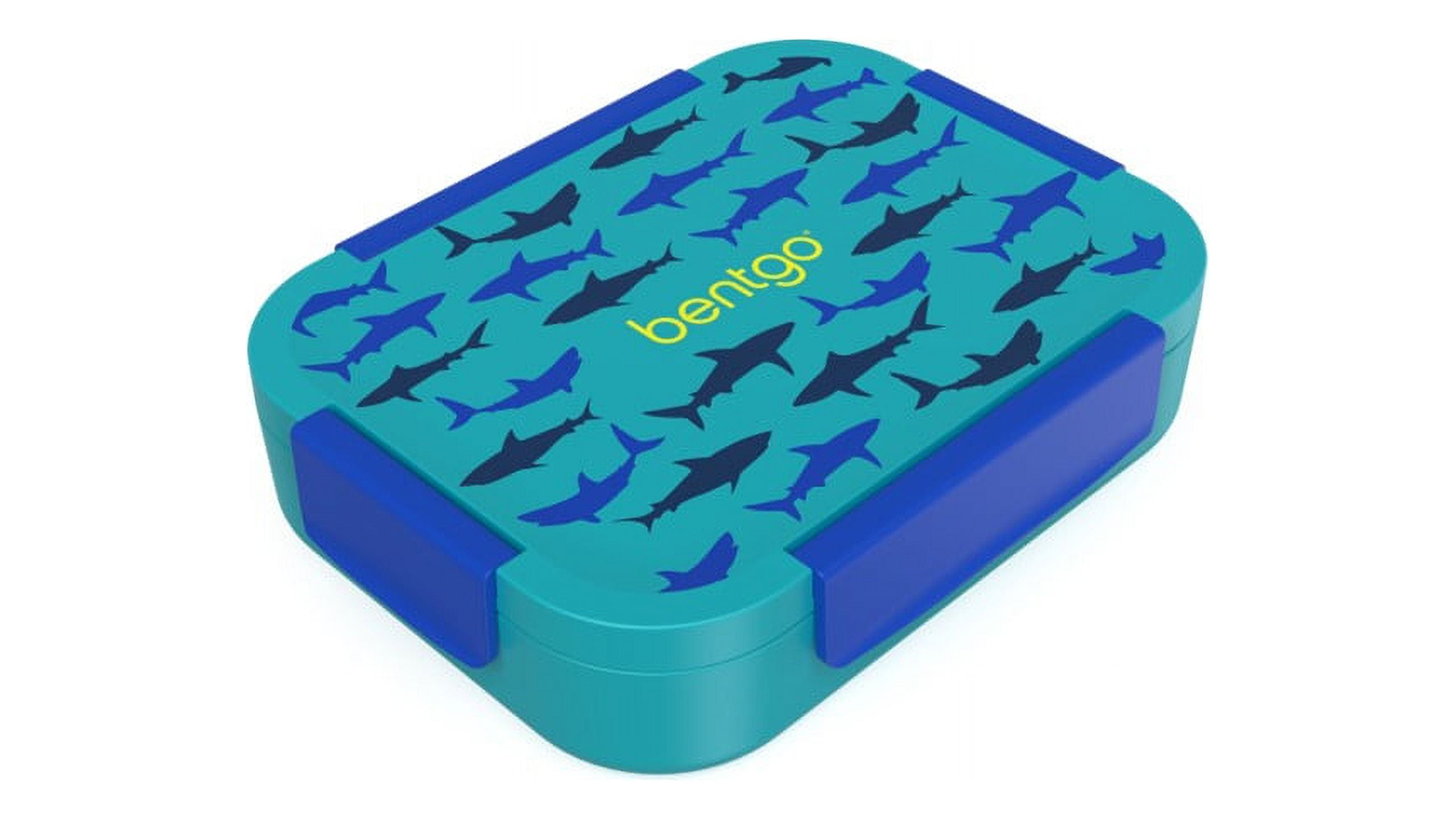 Bentgo Kids Snap & Go Leak-Proof Lunch Box - Shark - Walmart.com