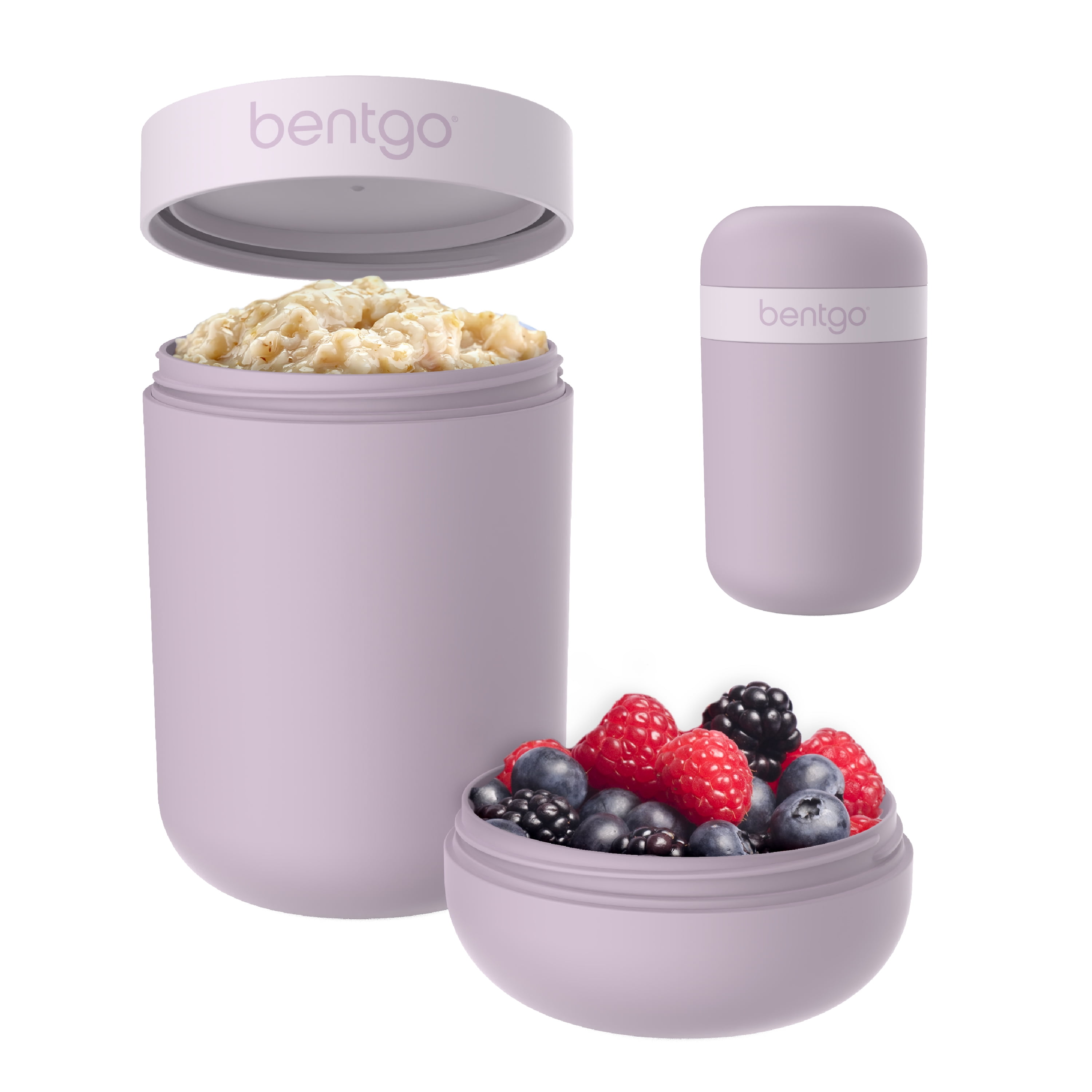 Bentgo Travel Lunch Snack Cup - Orchid, Leak-Proof, Dishwasher ...