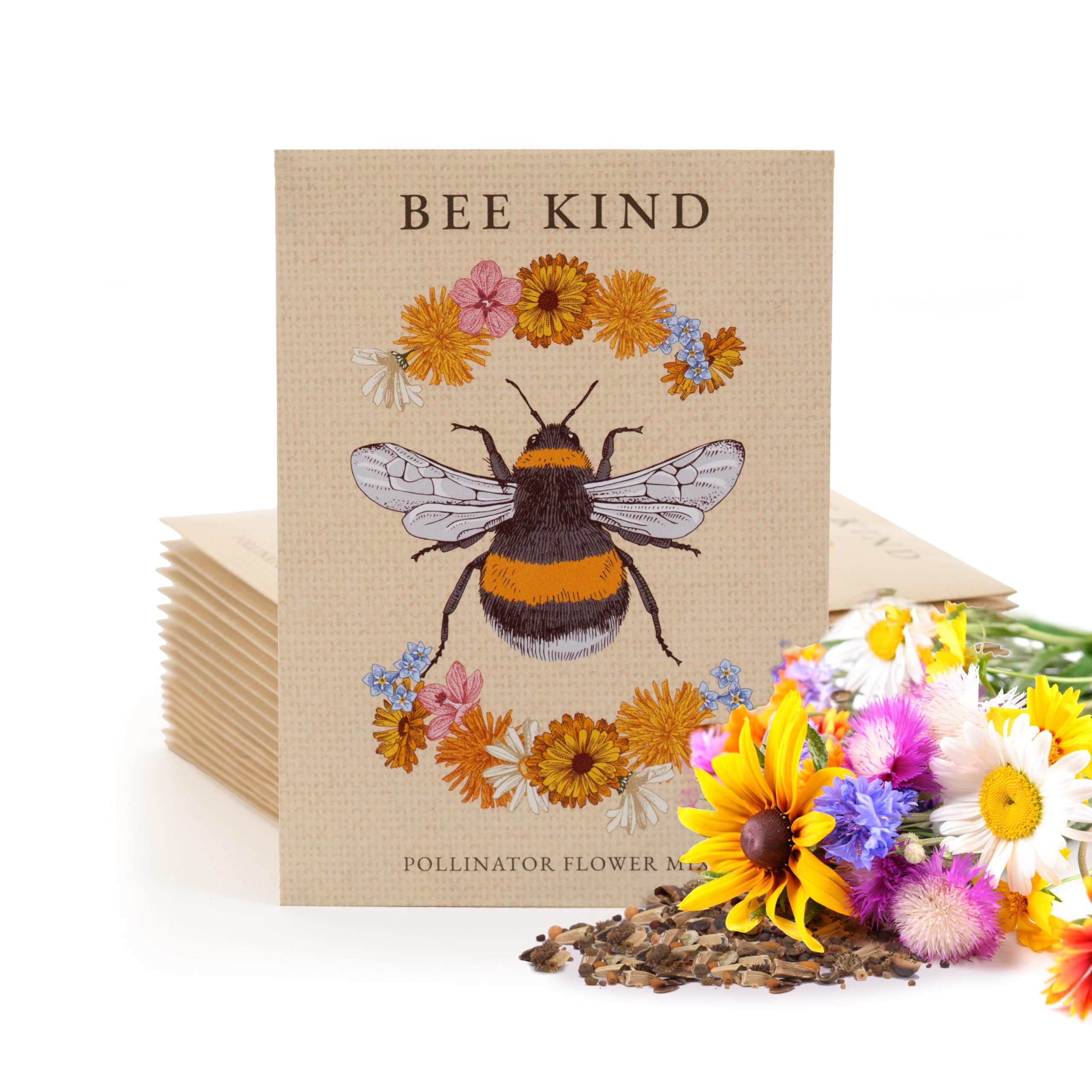 Bentley Seed Co.UMRT | Bee Kind Pollinator | Beautiful Bee Art ...