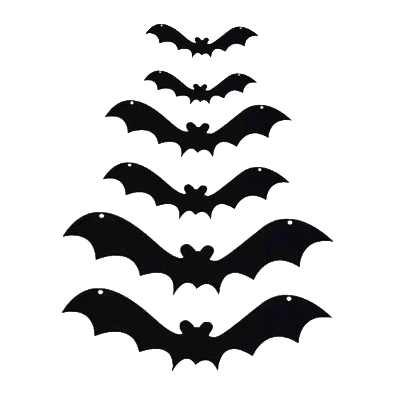 Bentne Atmosphere Decorative Hanging Bat Decoration Hanging Bats ...