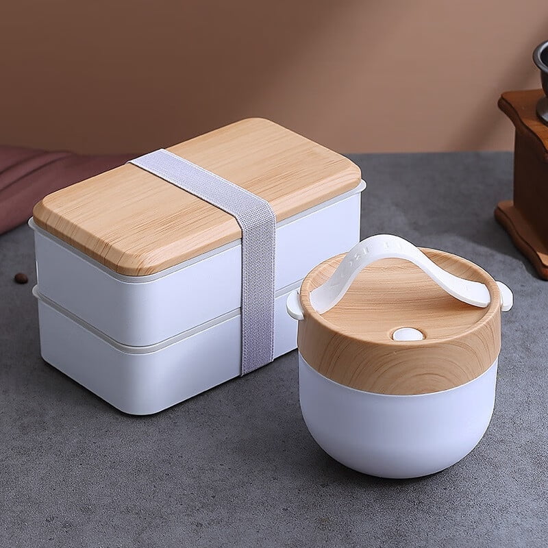 Bento Box Adult Lunch Box,Stackable Japanese Bento Lunch Box Containers ...