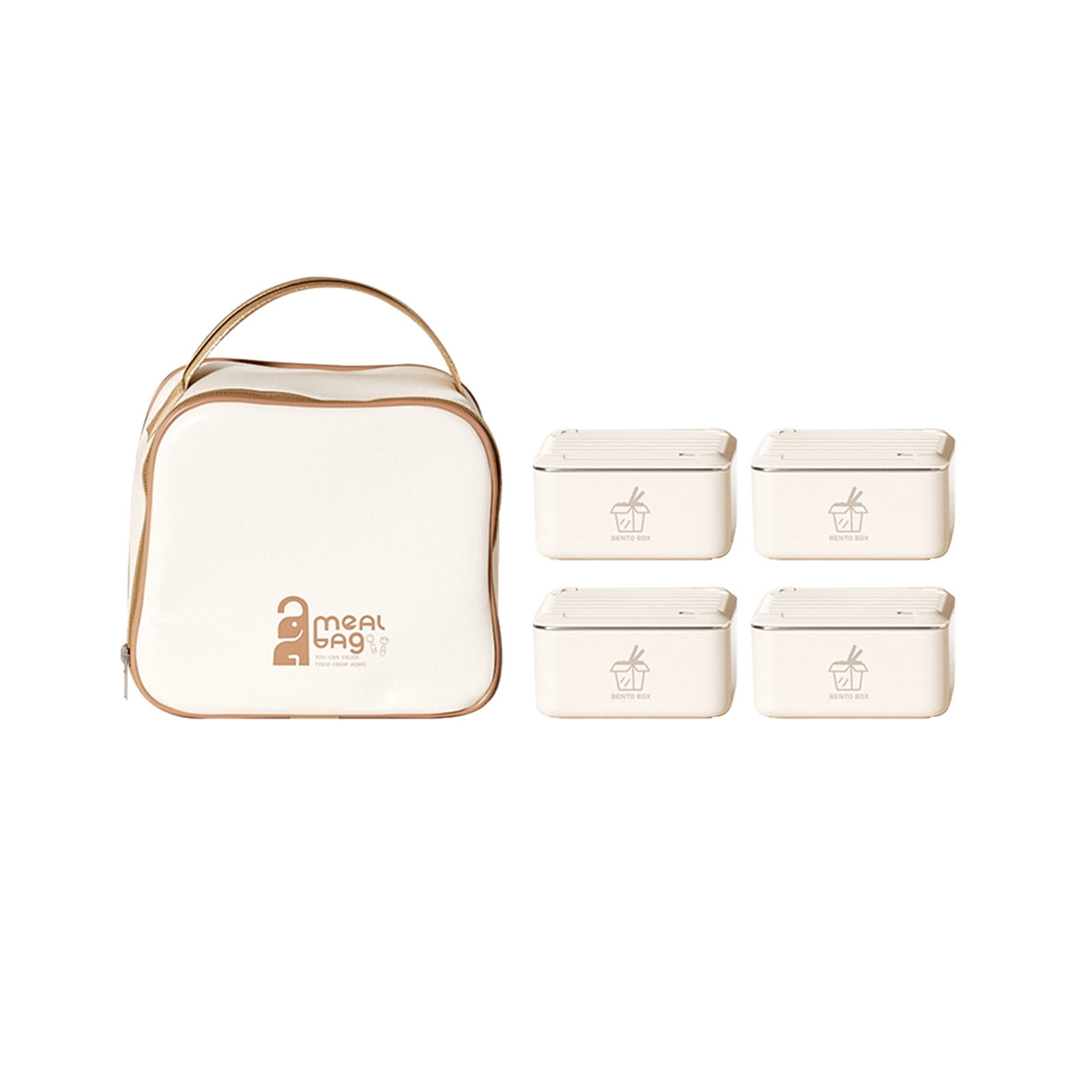 18/8 Stainless Steel Lunch Box With Insulated Jar And Bag Bento Lunch ...