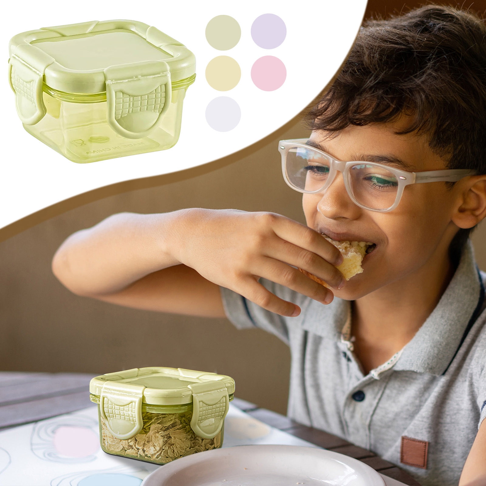 Bento Box for Adults, Fresh Box Candy Sealed Leak-proof Food Storage ...