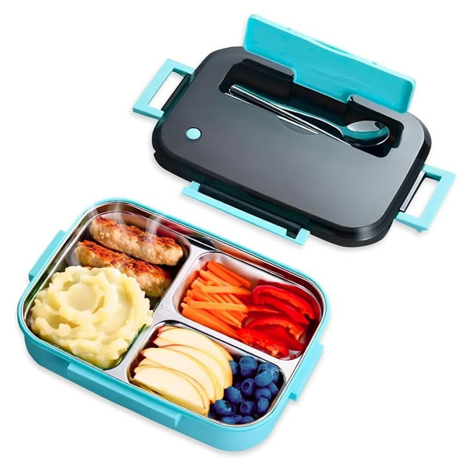 Bento Box Lunch Container, Bento Box Comes with Tableware, Metal Makes ...
