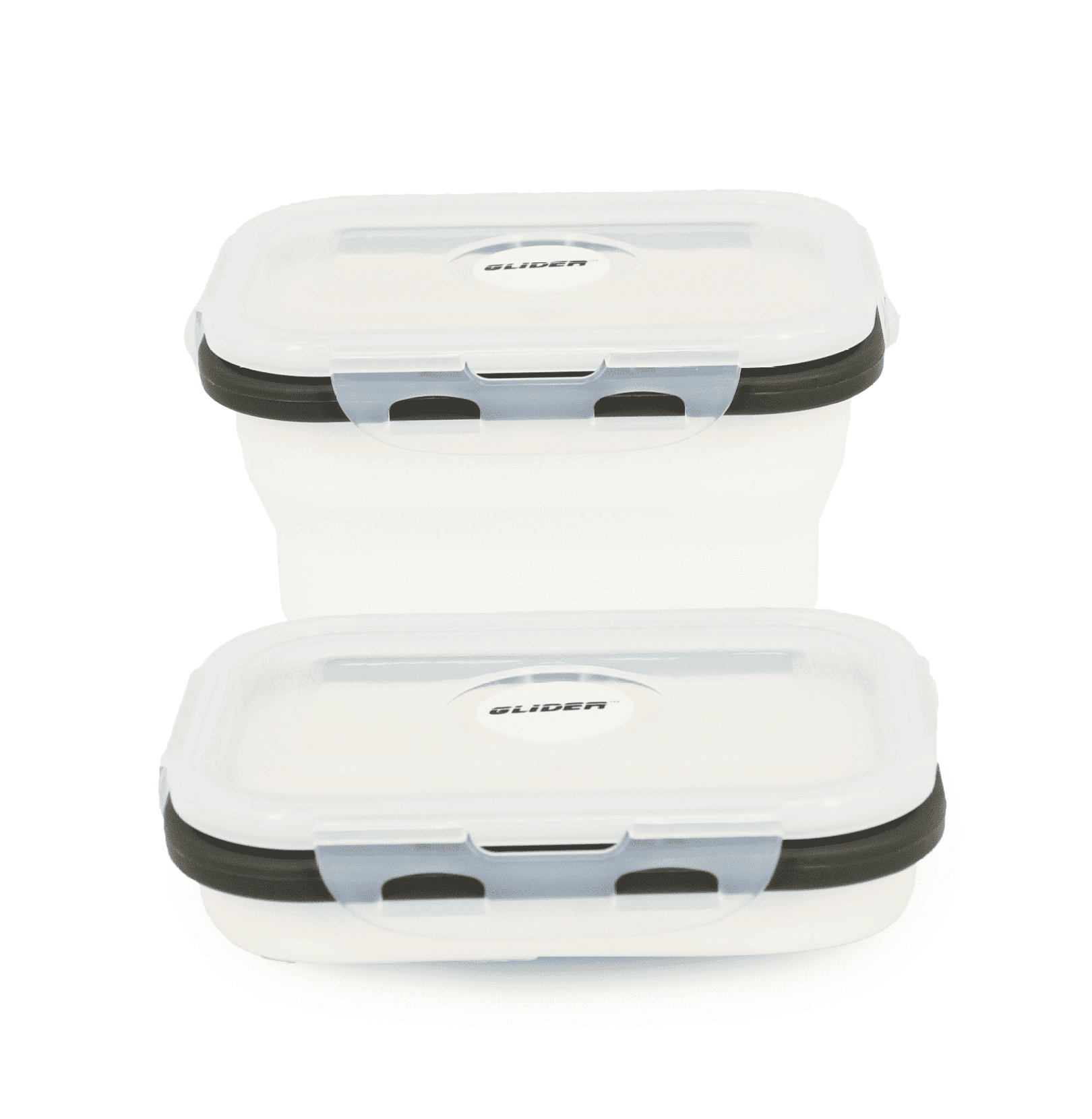 Bento Box Lunch Container - Large Collapsible Food Storage Set with ...